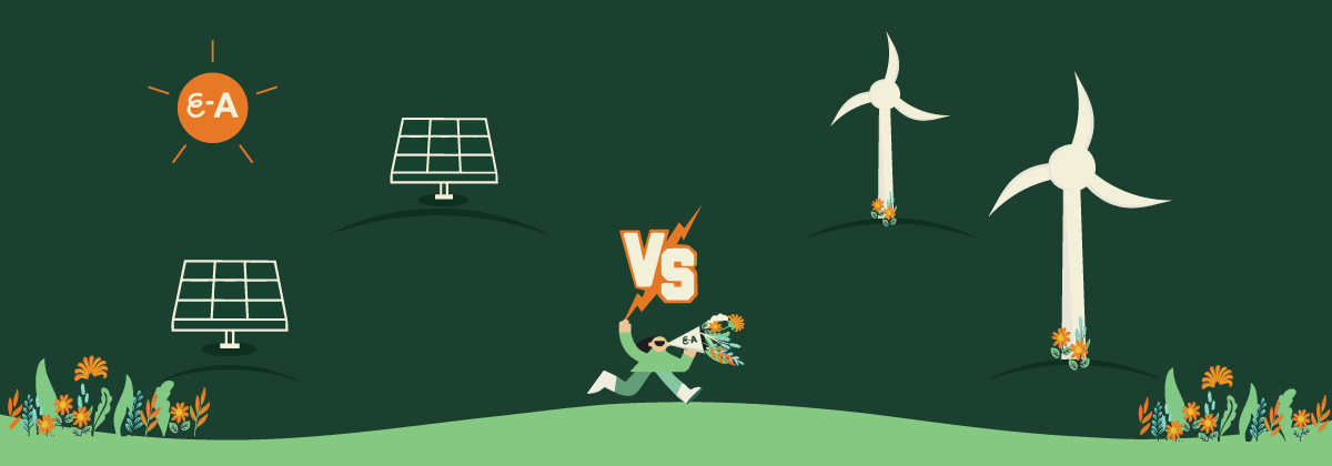 Solar Panels vs Domestic Wind Turbines | Eco Affect